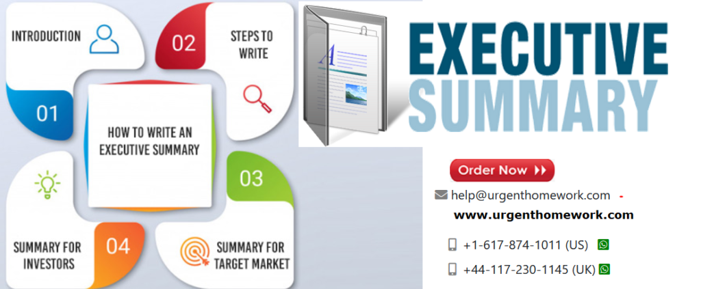 How To Write Executive Summary For Your Assignment | Urgent Homework Blog